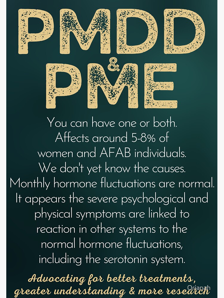 "PMD Awareness Month, PMDD and PME, advocating for more greater ...