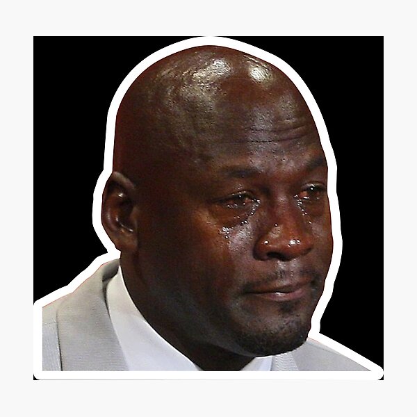 Lámina fotográfica «hombre llorando meme» de los-memes | Redbubble