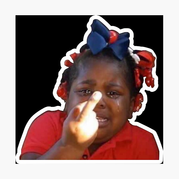 "Crying kid meme" Photographic Print for Sale by los-memes | Redbubble