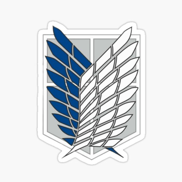 "Attack on titan slogan" Sticker for Sale by YASSINEPOPA | Redbubble