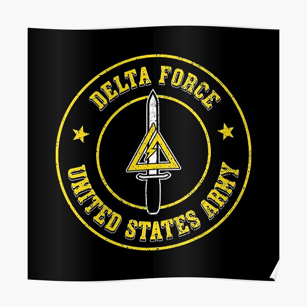 "DELTA FORCE / UNITED STATES ARMY" Poster by alt36 | Redbubble