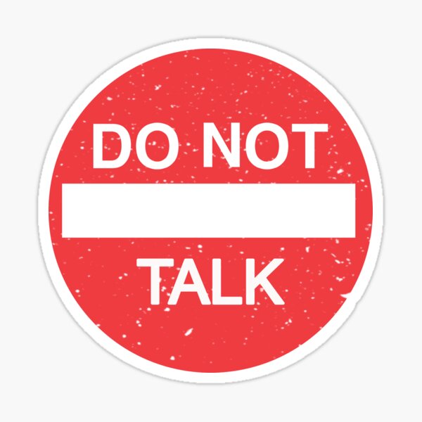 "Do Not Talk- funny introvert social anxiety stop sign t-shirt and ...