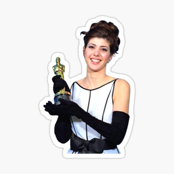 "Marisa Tomei Stunning" Sticker by inspiredtiger | Redbubble