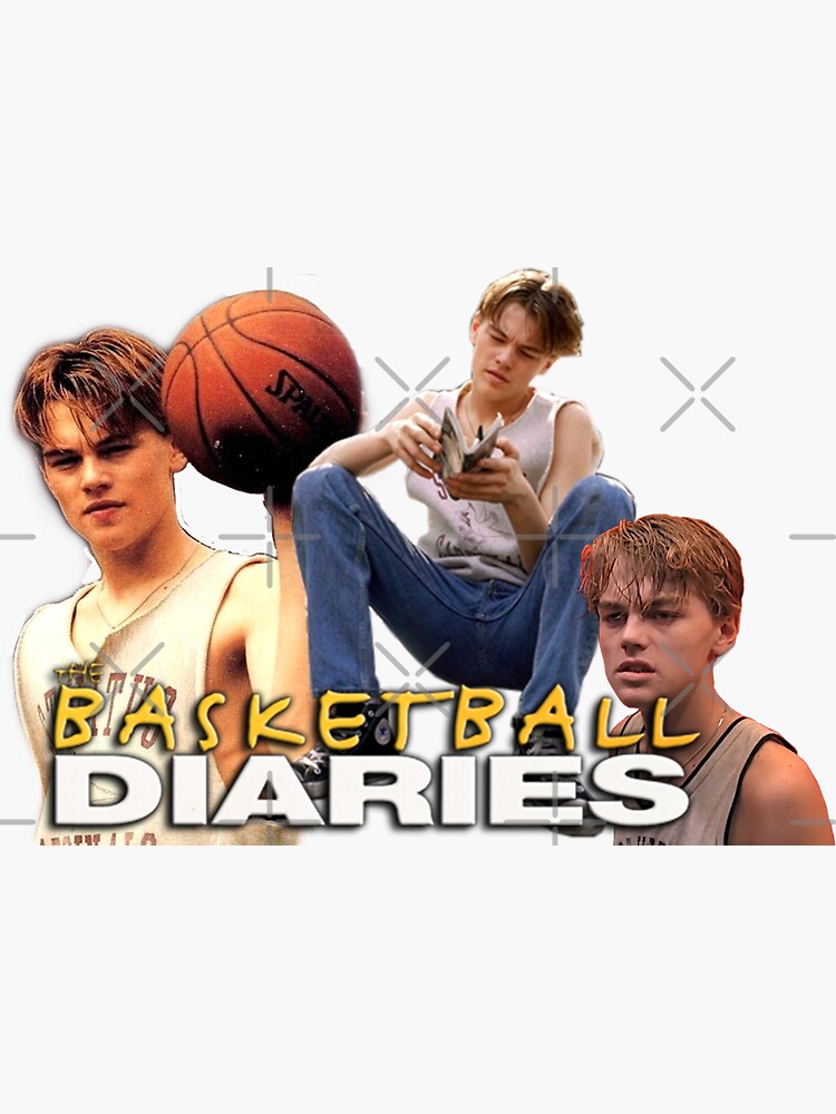 "Basketball Diaries design 3" Sticker by mnstax | Redbubble