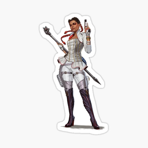 "LOBA apex legends characters" Sticker for Sale by soyvirgo | Redbubble
