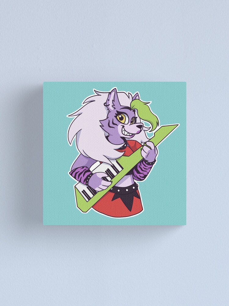 "Roxy Roxanne Wolf FNAF Security Breach" Canvas Print for Sale by ...