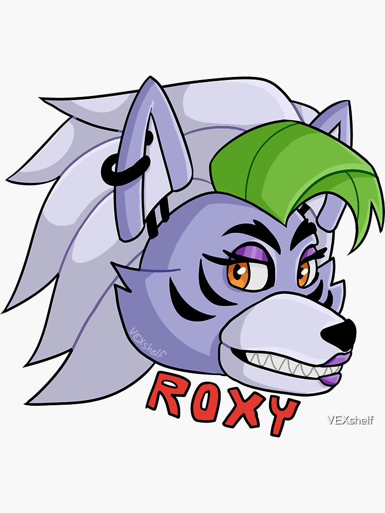 "Roxanne Wolf" Sticker for Sale by VEXshelf | Redbubble