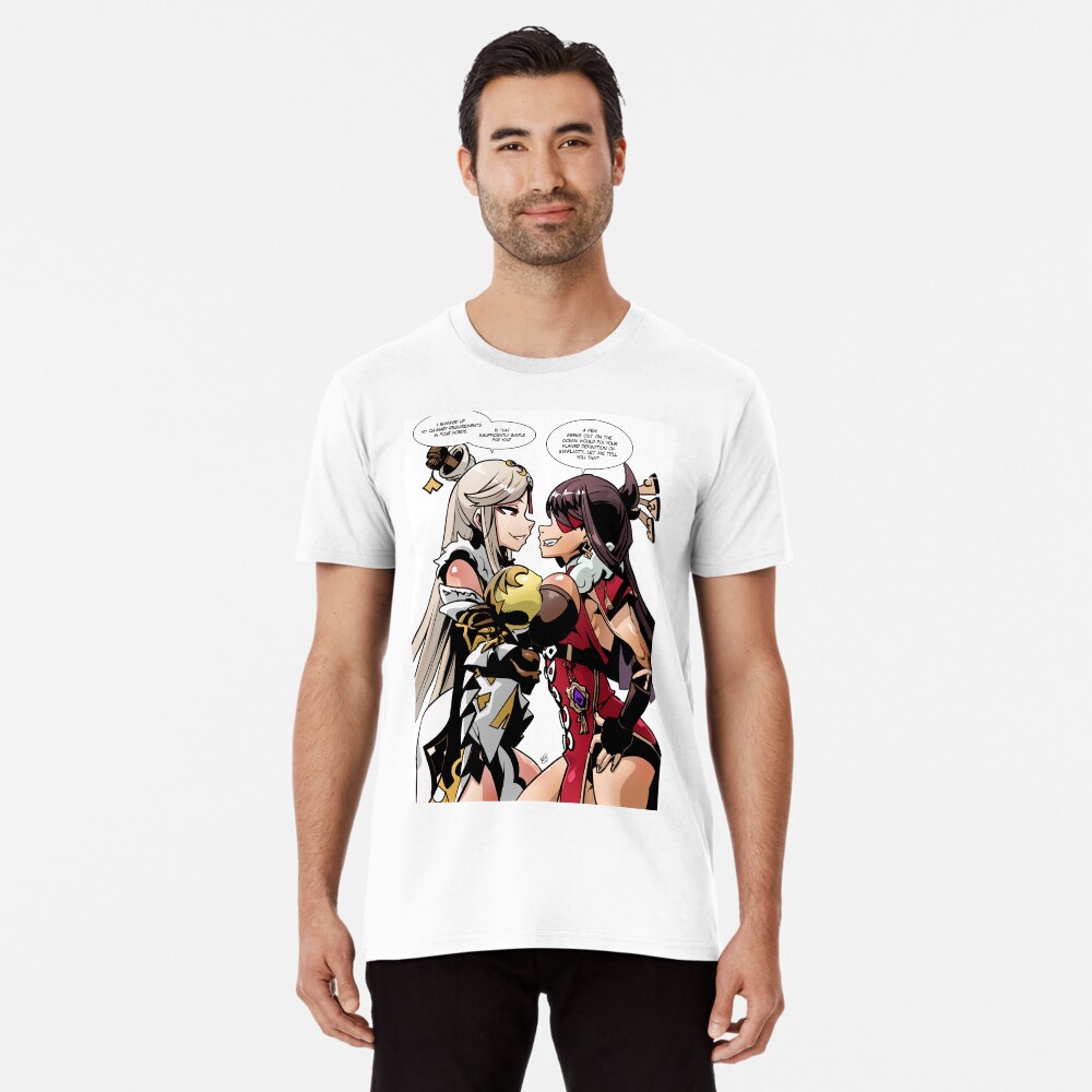 "Ningguang x Beidou" Poster for Sale by kukuruyo | Redbubble