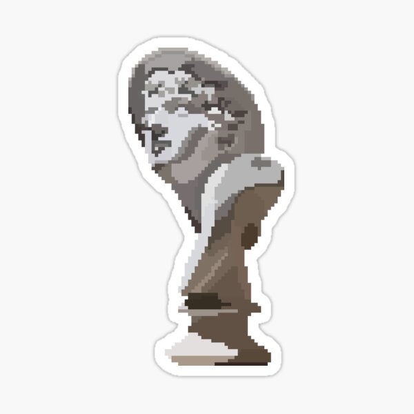 "Ancient Greek Statue" Sticker by csmonds | Redbubble