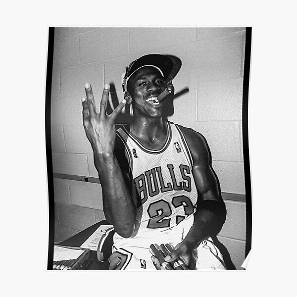 "Michael Jordan Three-peat Classic Essential " Poster for Sale by ...