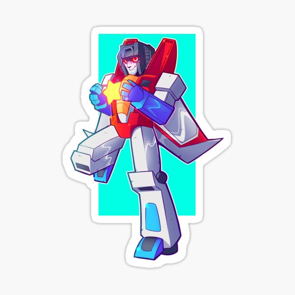 "STARscream" Sticker for Sale by Bubonicc | Redbubble