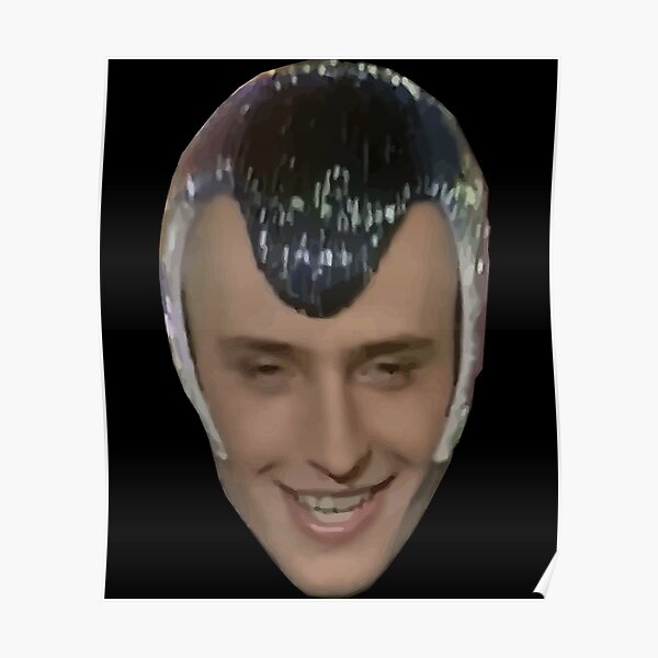 "Vitas Russian Singer Smile Meme" Poster by ilkasava | Redbubble