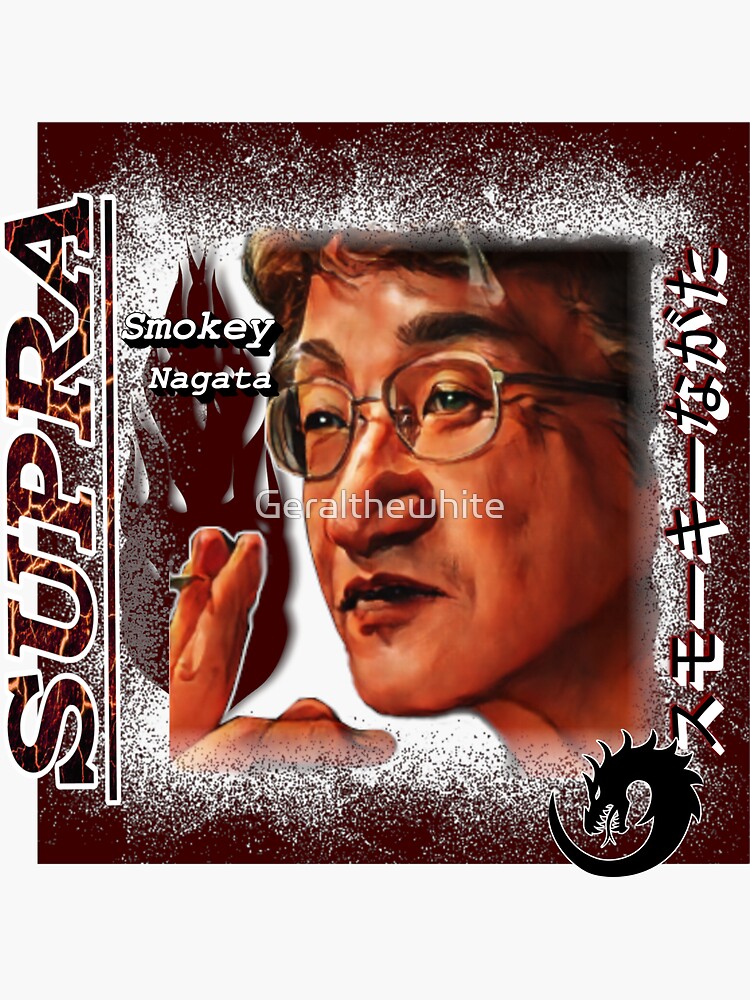 "Smokey Nagata" Sticker for Sale by Geralthewhite | Redbubble