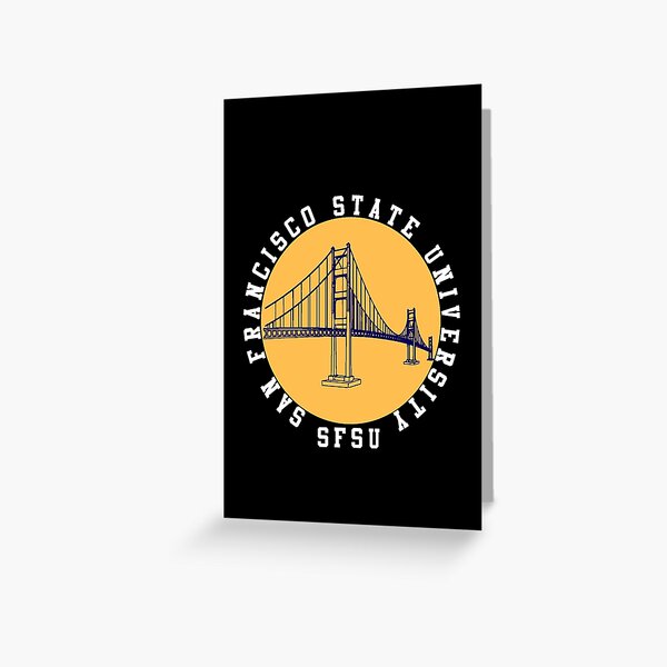 "San Francisco State University Logo" Greeting Card for Sale by ...