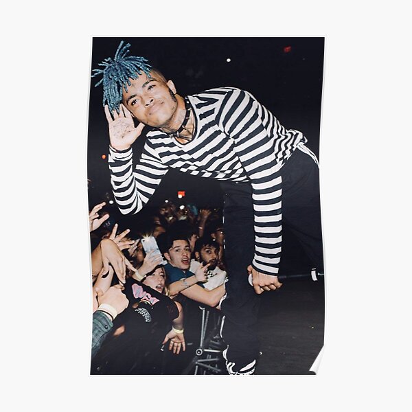 First Concert Style Xxxtentacions Poster Poster For Sale By Ayasnades Redbubble