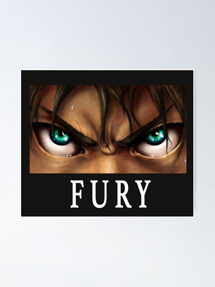 "Eren Yeager's Fury" Poster by EfraFlores | Redbubble