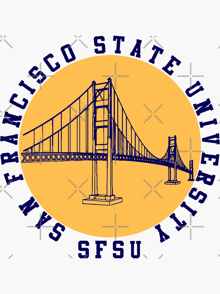 "San Francisco State University Logo" Sticker for Sale by ...