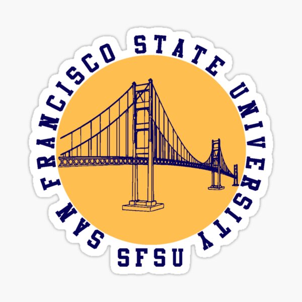 "San Francisco State University Logo" Sticker for Sale by ...