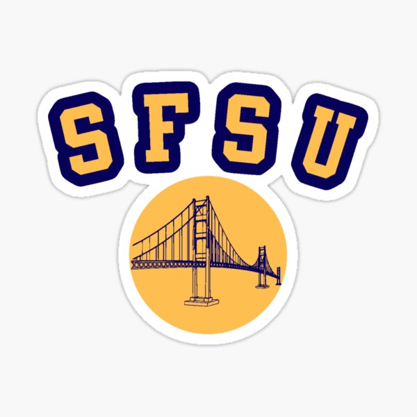 "San francisco state university logo" Sticker for Sale by ...