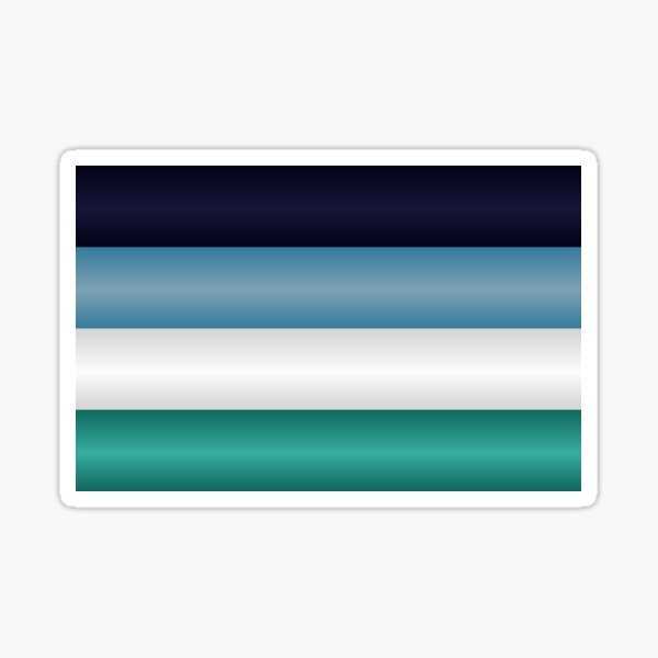 "Oriented Aroace Pride Flag" Sticker for Sale by NovotnyDesigns | Redbubble