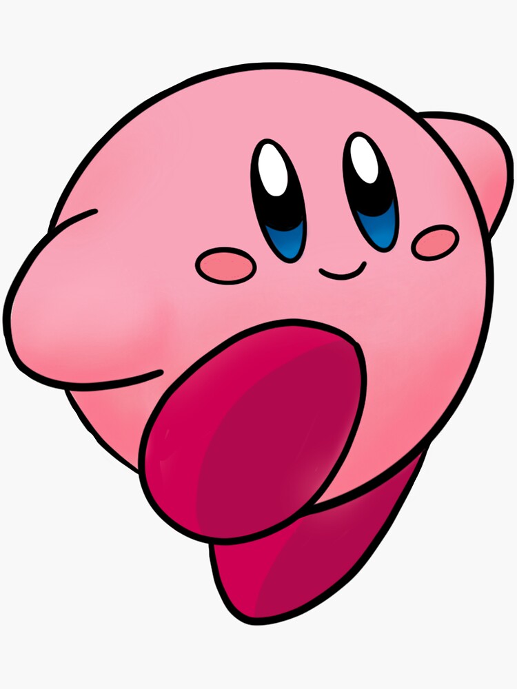 "Cute Pink Japanese Cartoon Video Game Character " Sticker for Sale by ...