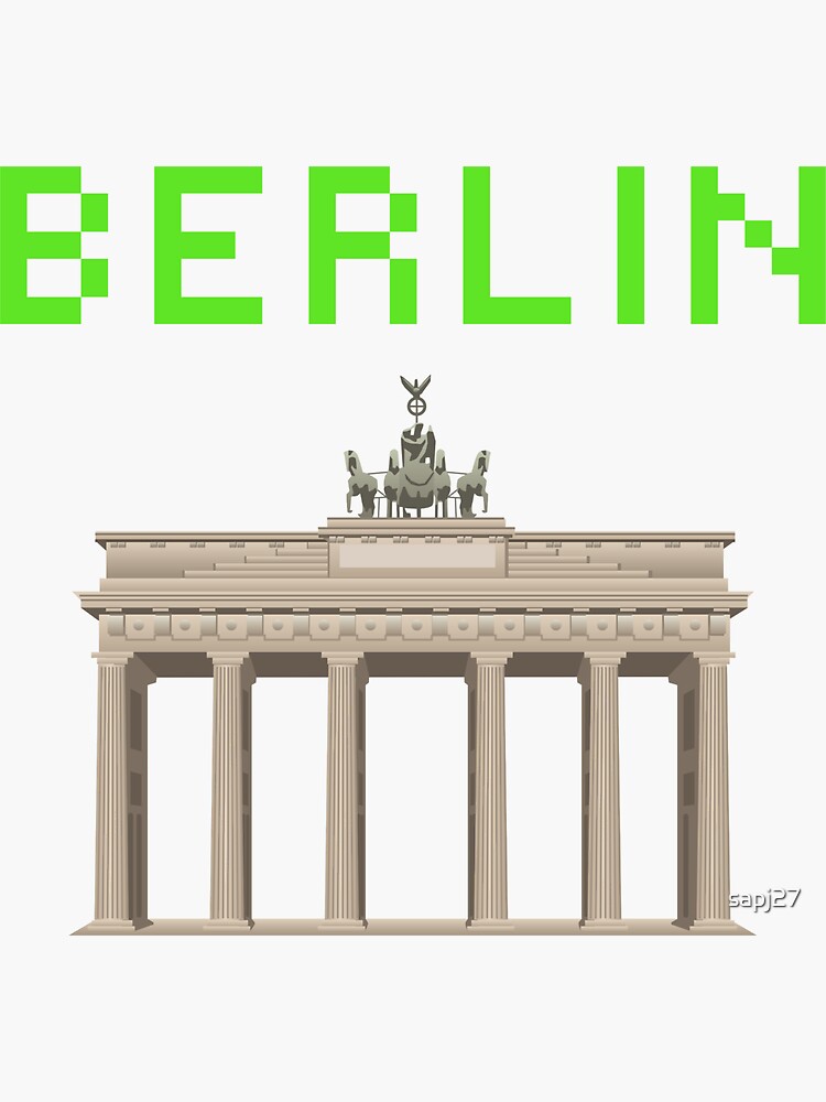 "Berlin wall tower cute cool" Sticker for Sale by sapj27 | Redbubble