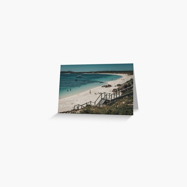 "Perth Iconic Rottnest Beach" Greeting Card by sticker-vault | Redbubble