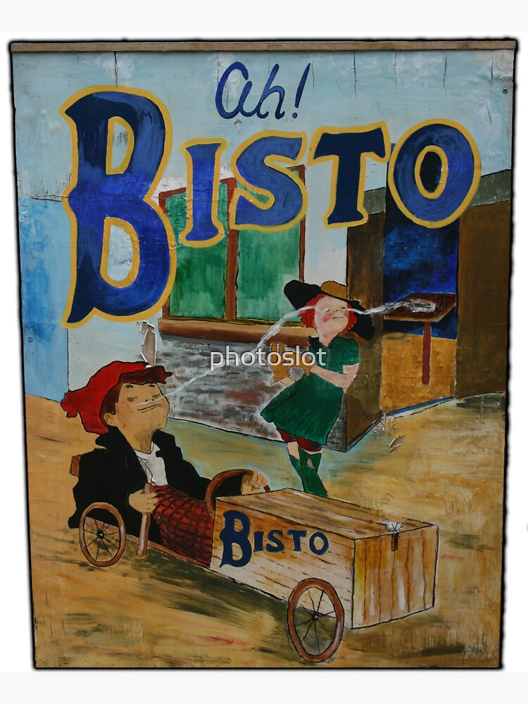 "Ah Bisto" Sticker by photoslot | Redbubble