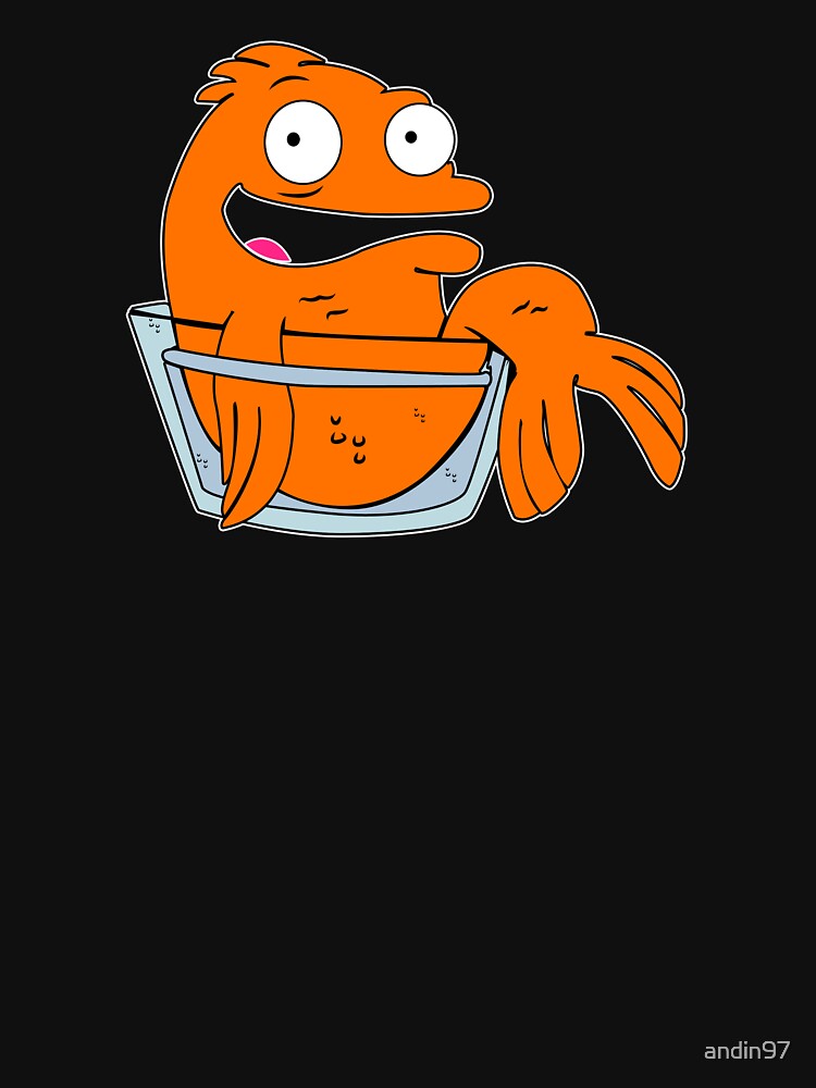 "Klaus the Alien Fish" T-shirt by andin97 | Redbubble