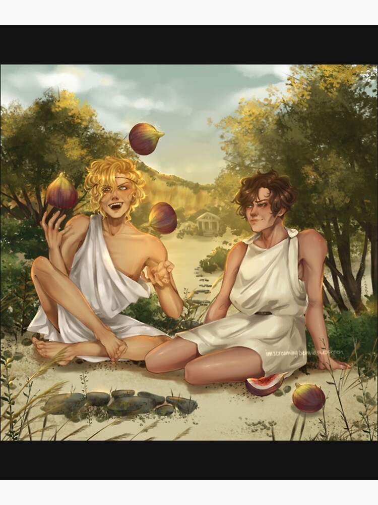 "Patroclus and Achilles " Poster for Sale by UnhappySociety | Redbubble