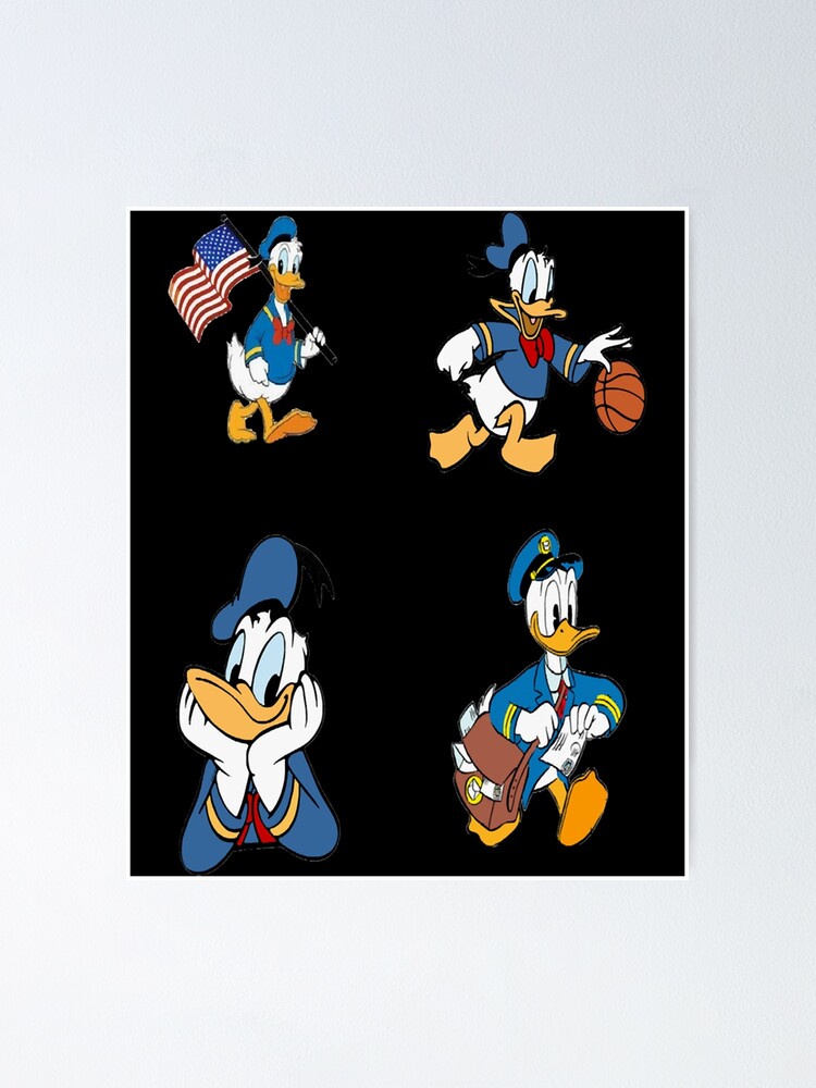"Donald.Duck Classic funy" Poster for Sale by GiordanofDamico | Redbubble