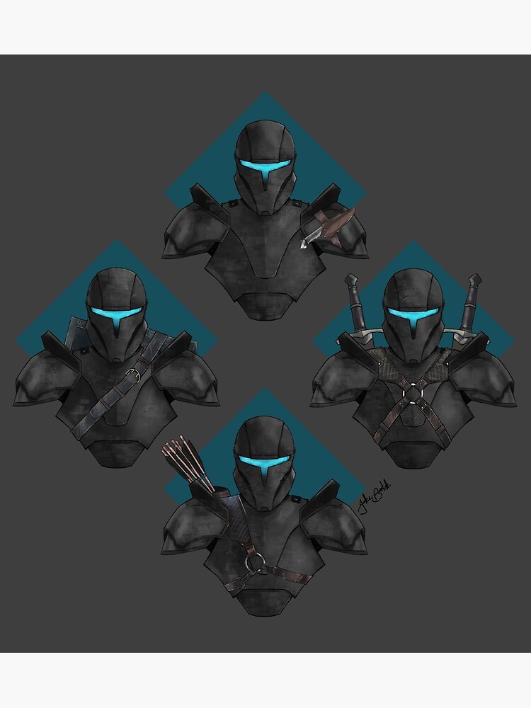 "Omega Commando Knights" Poster for Sale by JBartok | Redbubble