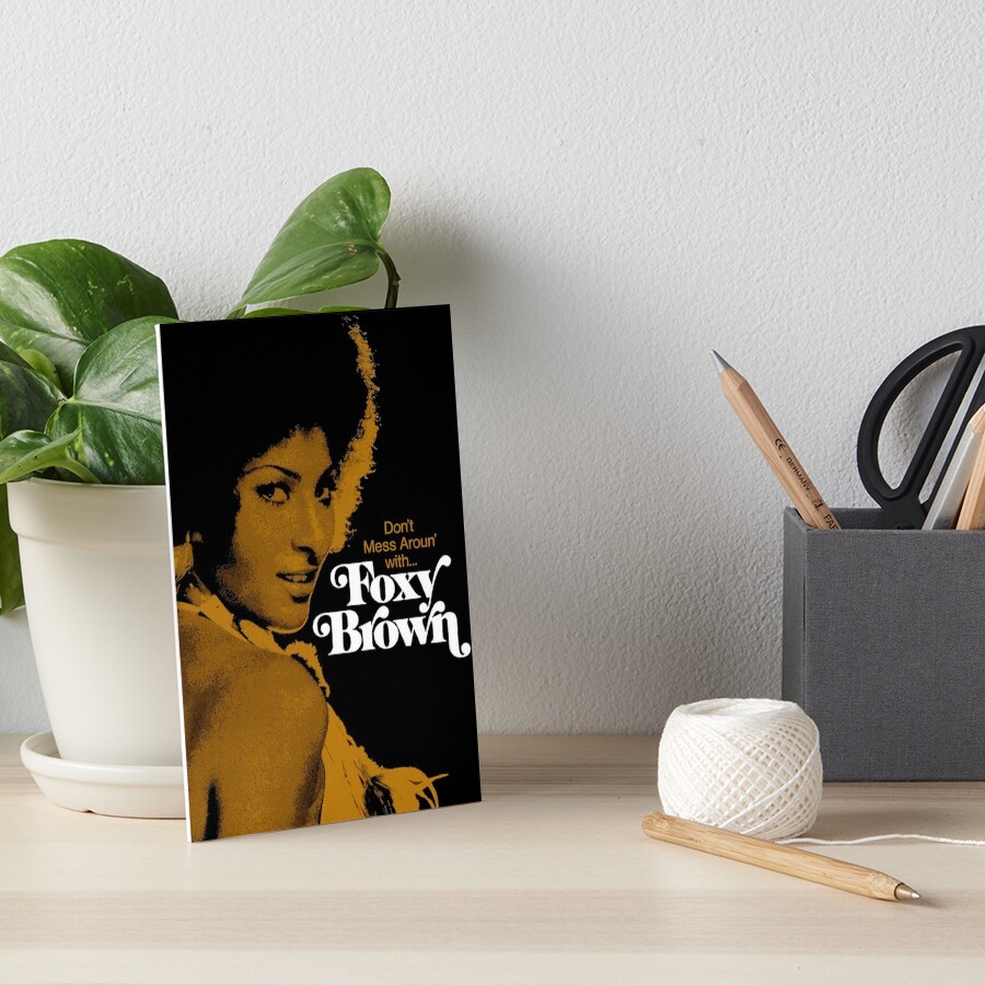 "Foxy Brown Movie" Poster for Sale by carsoonn | Redbubble