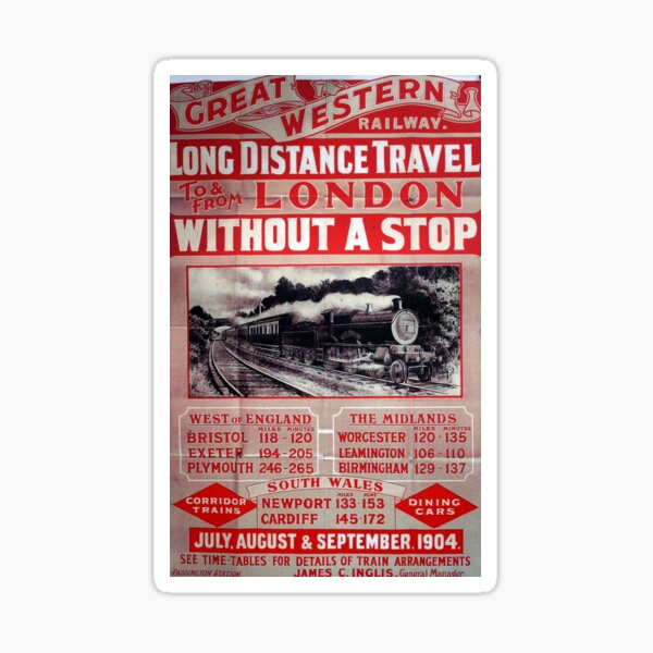 "Great Western Railway" Sticker for Sale by photoslot | Redbubble