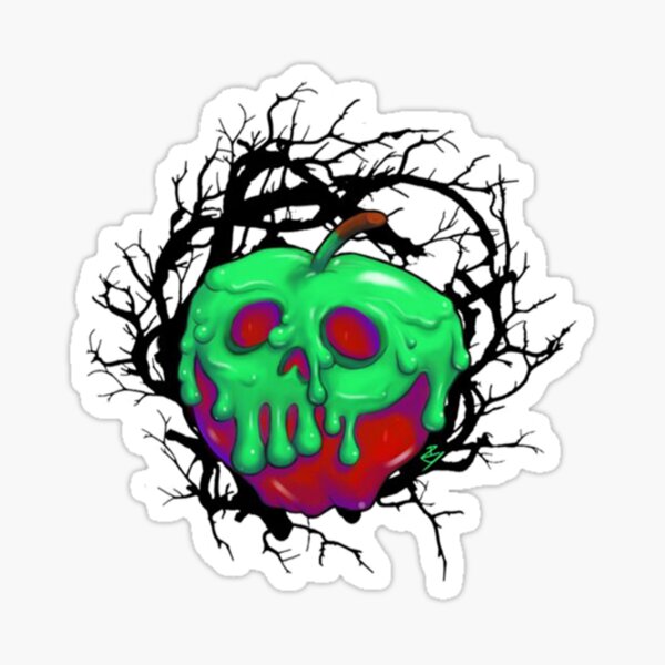 "Poison Apple" Sticker by HarryNichol56 | Redbubble