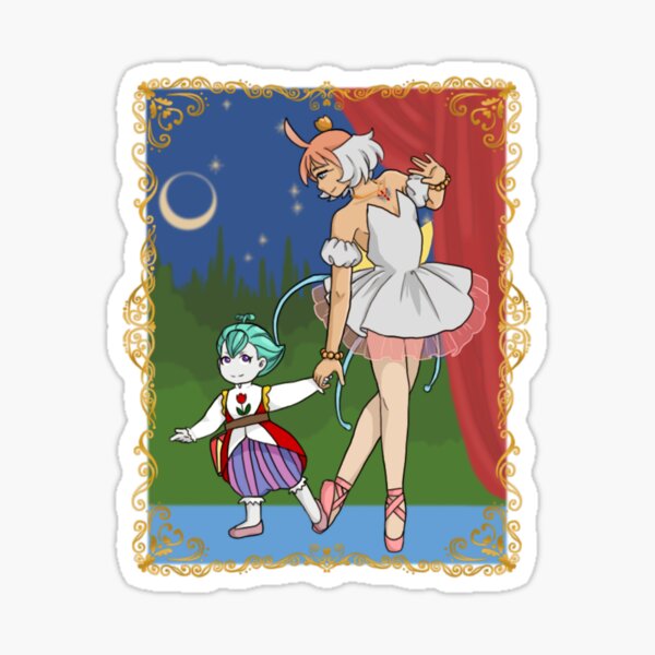 "Princess Tutu" Sticker for Sale by Georgina Cano | Redbubble