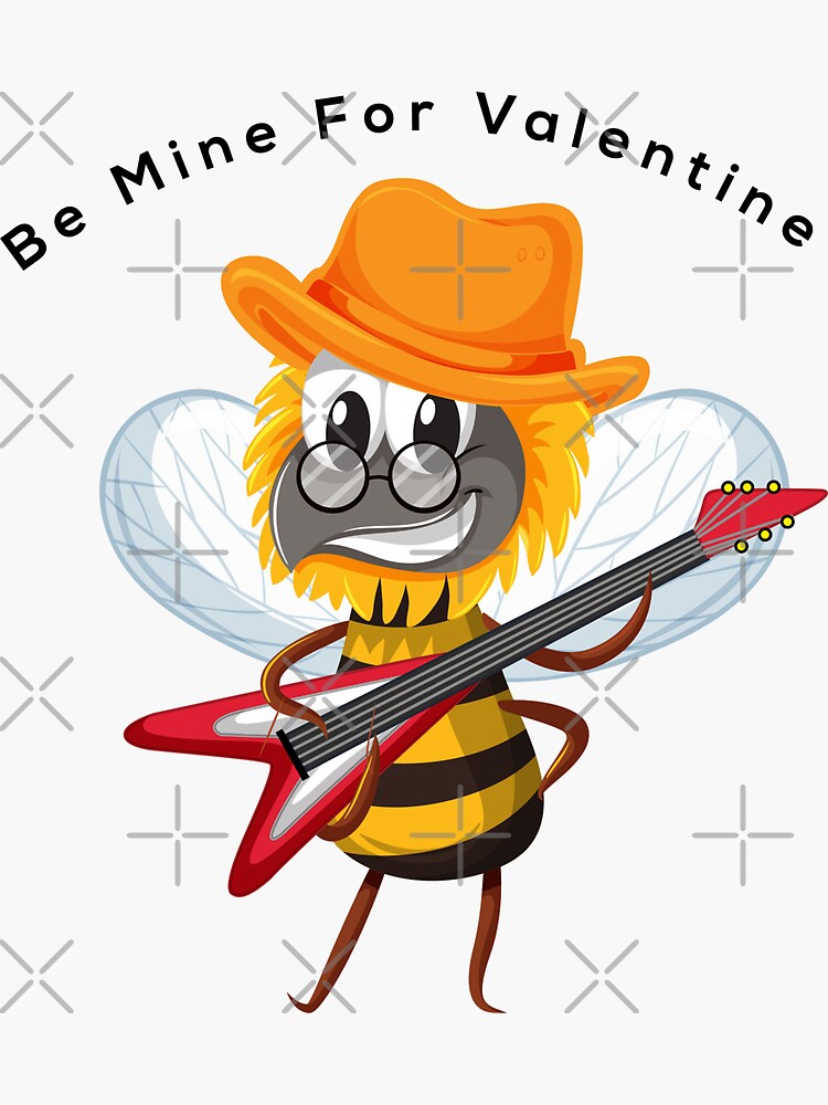" bee mine for valentine, funny valentine's day cute bee,Honey bees ...