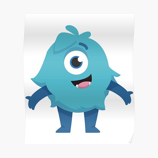 "Class Dojo Monster" Poster by PAMELARUBIO | Redbubble