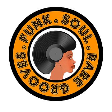 "Funk Soul Rare Grooves Emblem" Sticker for Sale by BreathingBricks ...