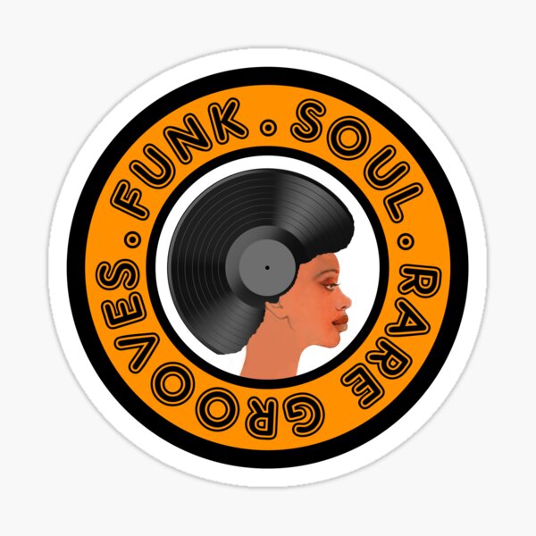 "Funk Soul Rare Grooves Emblem" Sticker for Sale by BreathingBricks ...