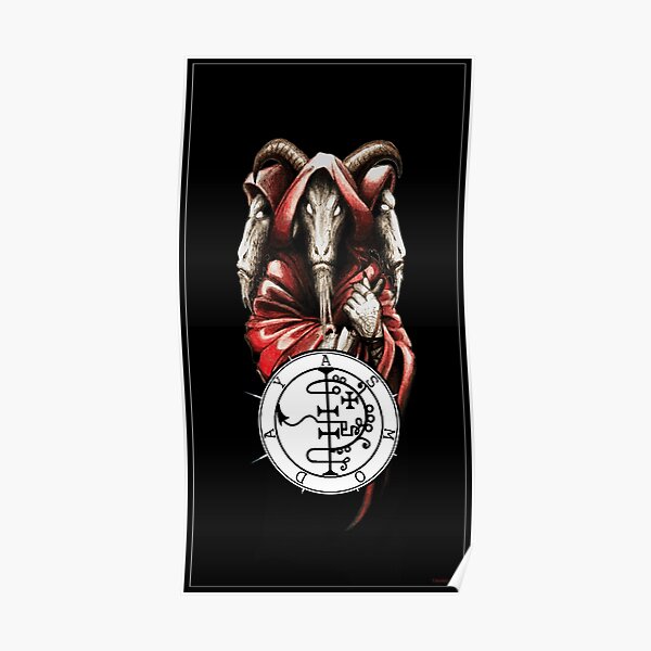 "Asmodeus" Poster by Shadow-Kingdom | Redbubble