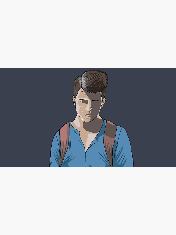 "Digital photoshop drawing of Nathan Drake from Uncharted 4 game ...