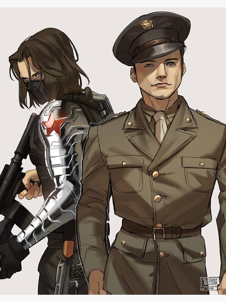 "Bucky" Poster for Sale by itsellizsha | Redbubble