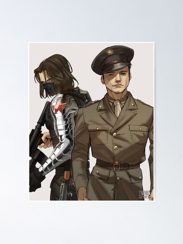 "Bucky" Poster for Sale by itsellizsha | Redbubble