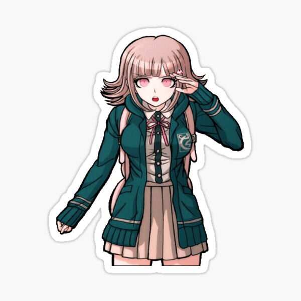 "Chiaki Nanami" Sticker for Sale by kawaiicrossing | Redbubble