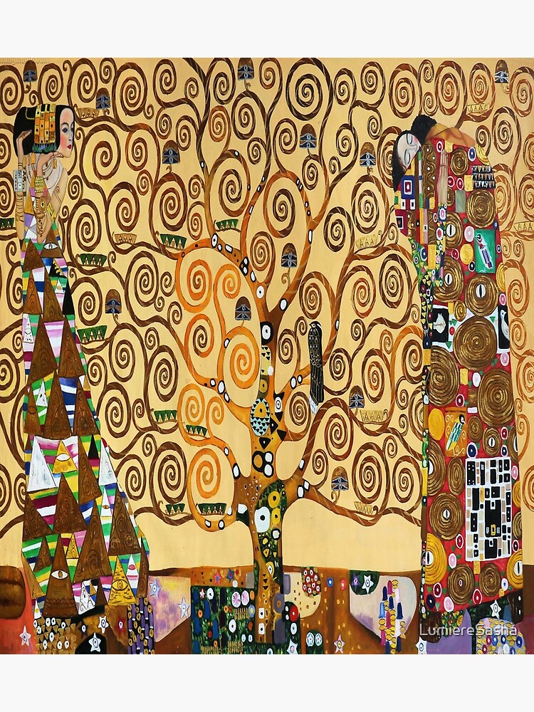 "The Tree of Life, Stoclet Frieze-Gustav Klimt" Poster by superbarts ...