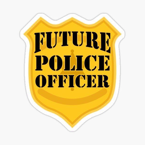 "Future Police Officer For Policeman Trainee Training Cop" Sticker by ...
