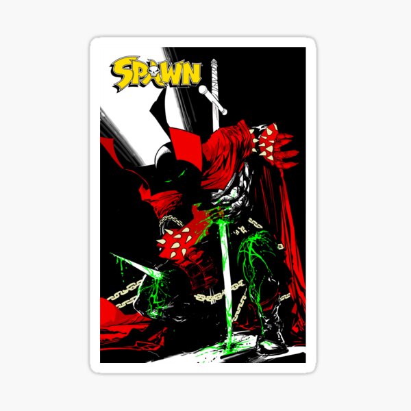 Spawn 323 Sticker For Sale By Thenoxiousden Redbubble