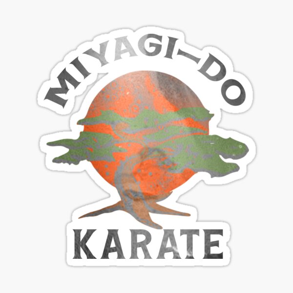 "miyagi do karate" Sticker for Sale by spoory | Redbubble