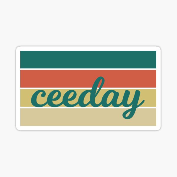 "ceeday funny gamer Sticker" Sticker by abdoushirt | Redbubble
